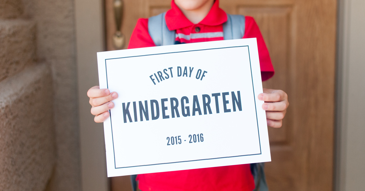 Tips For First Day of School Photos - Snap Happy Mom