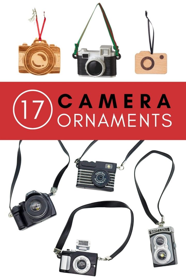 17 Camera-Shaped Ornaments For the Photography Lover - Snap Happy Mom