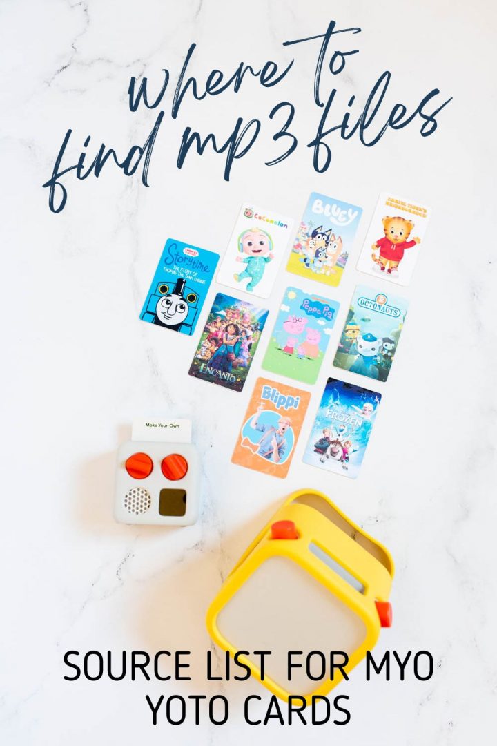 Sources for MYO Yoto Cards of Popular Characters: Cocomelon, Blippi ...