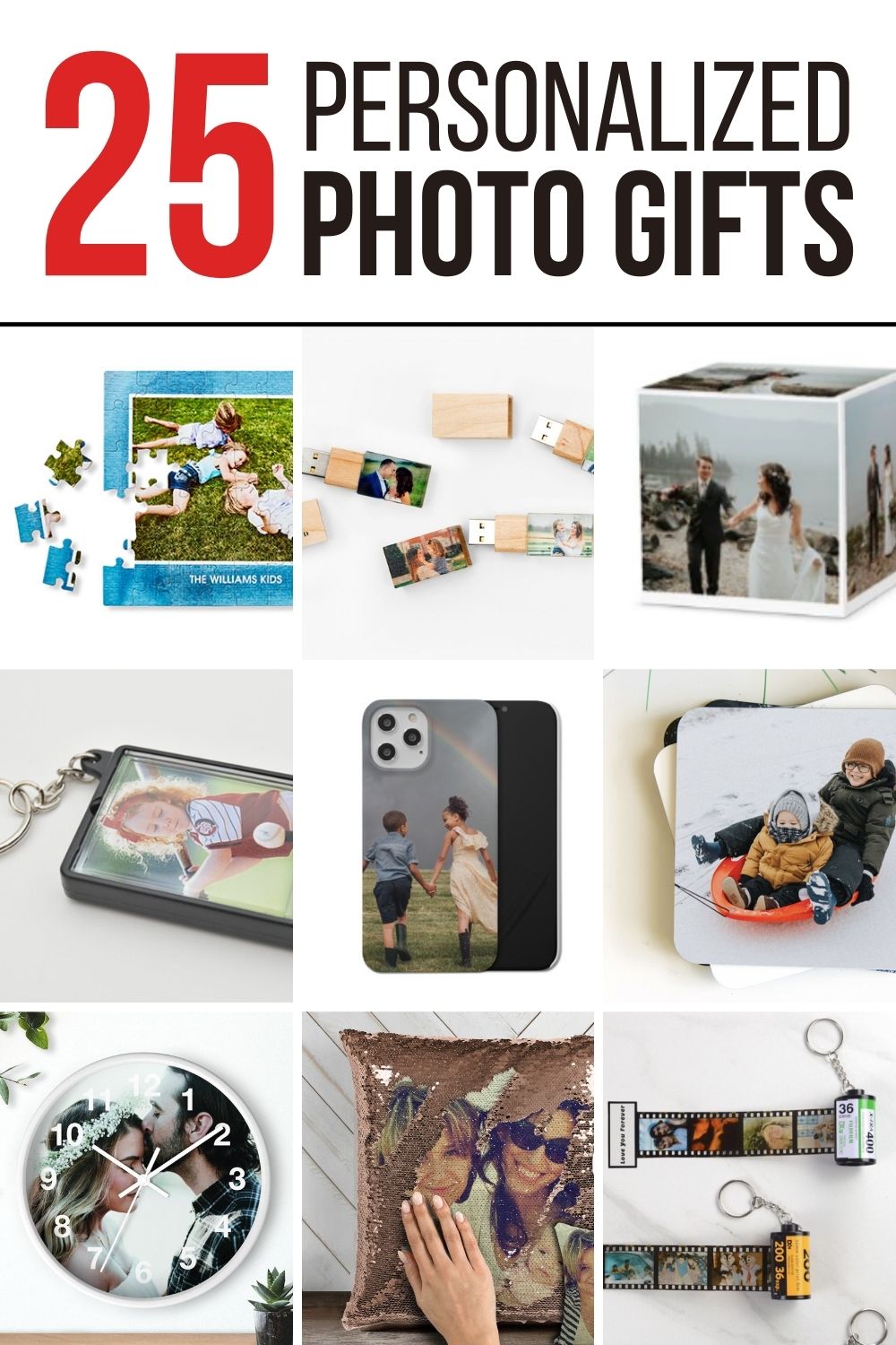 25+ Best Personalized Photo Gifts - Snap Happy Mom