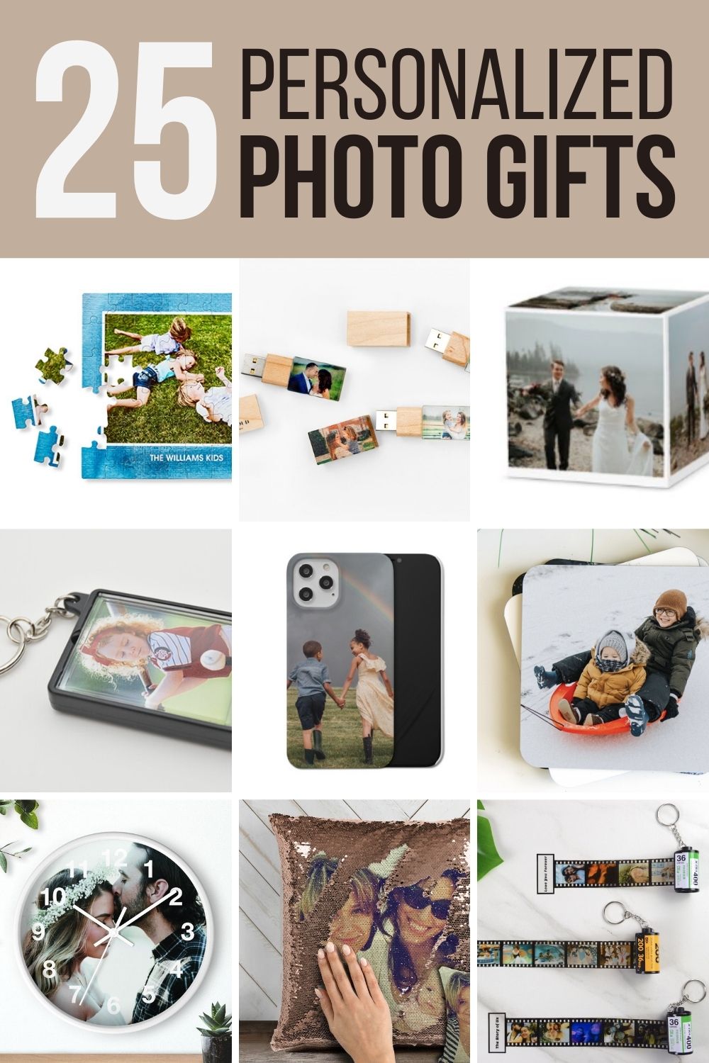 25+ Best Personalized Photo Gifts - Snap Happy Mom
