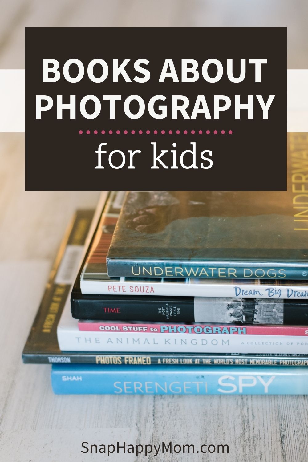 25+ Books for Kids Who Love Taking Photos - Snap Happy Mom