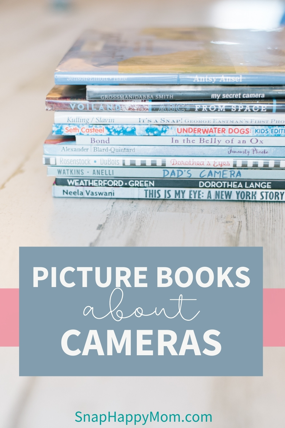 24 Picture Books About Photography - Snap Happy Mom
