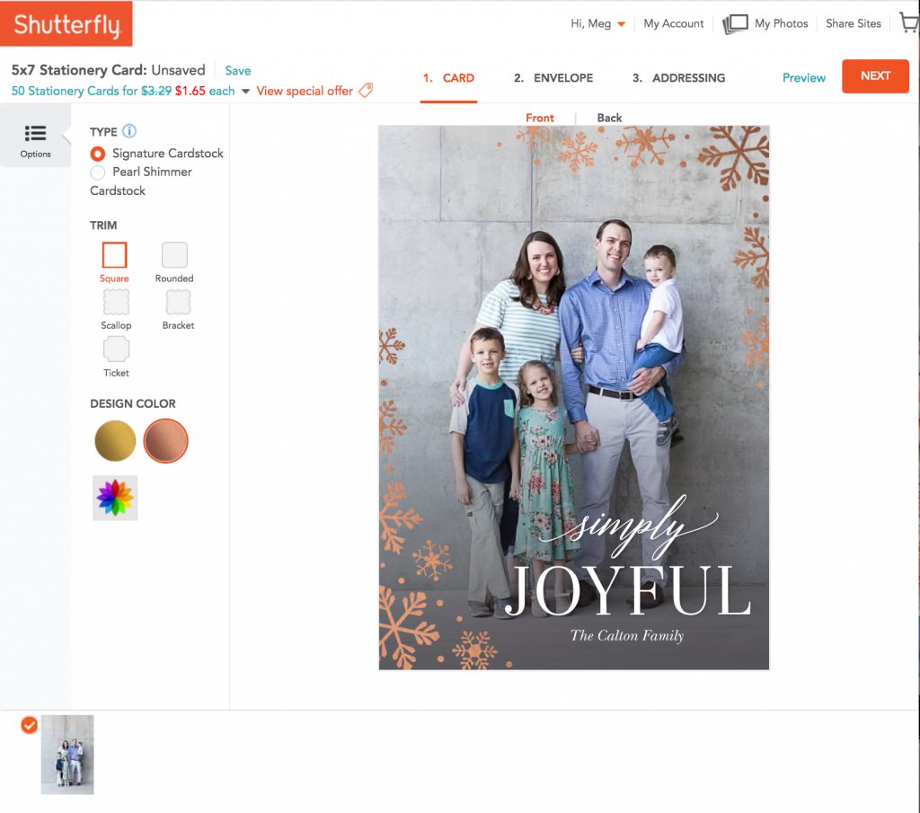 Get Your Christmas Cards Ordered in Less Than An Hour With Shutterfly ...