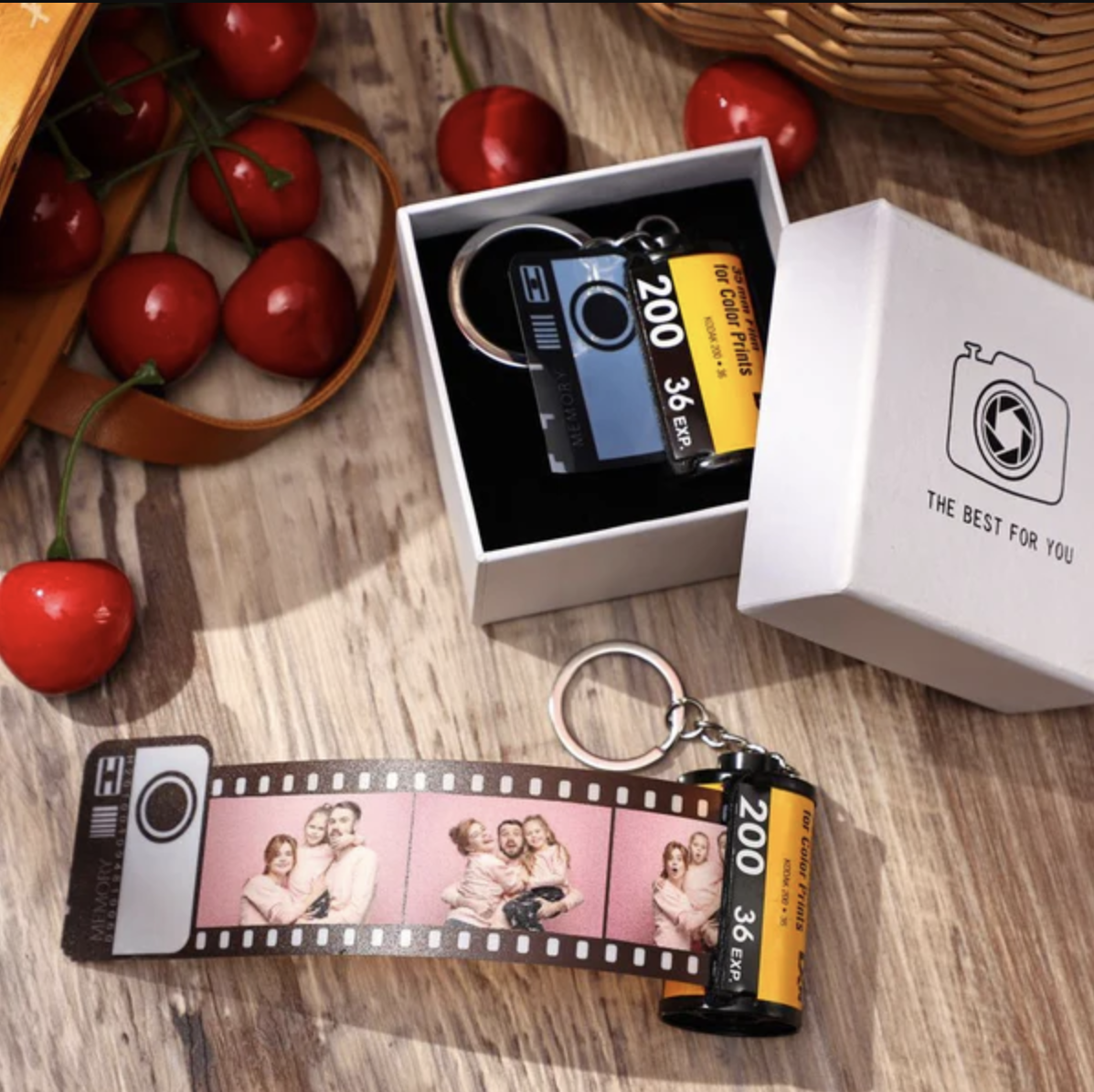The Best Custom Camera Roll Keychain Options - Snap Happy Mom