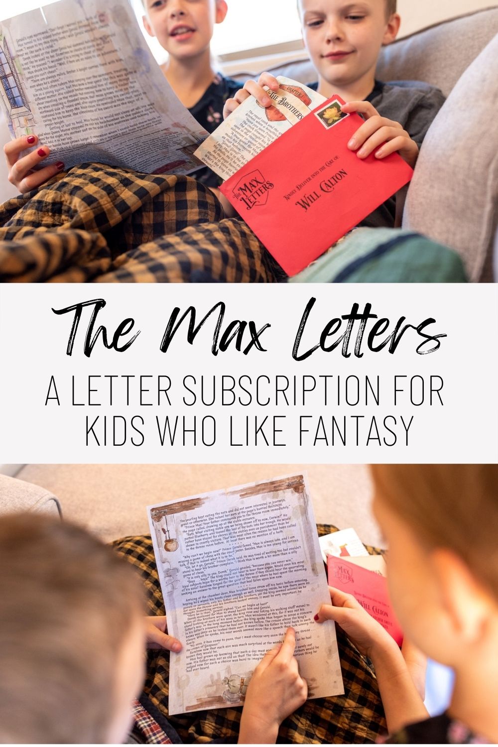 The Max Letters - A Letter Subscription for Kids Who Like Fantasy ...