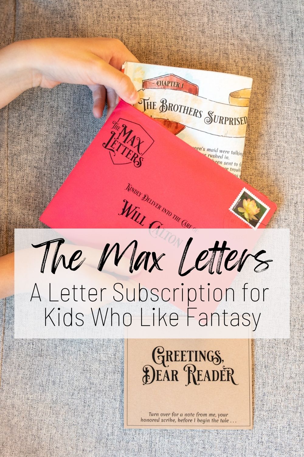 The Max Letters - A Letter Subscription for Kids Who Like Fantasy ...