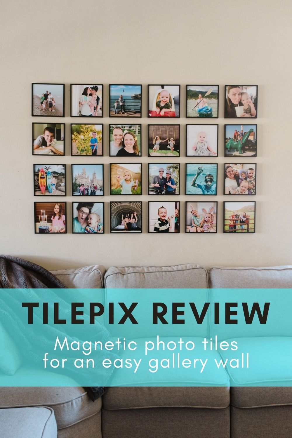 Tilepix Review: Magnetic Photo Tiles For A Super Easy Gallery Wall ...