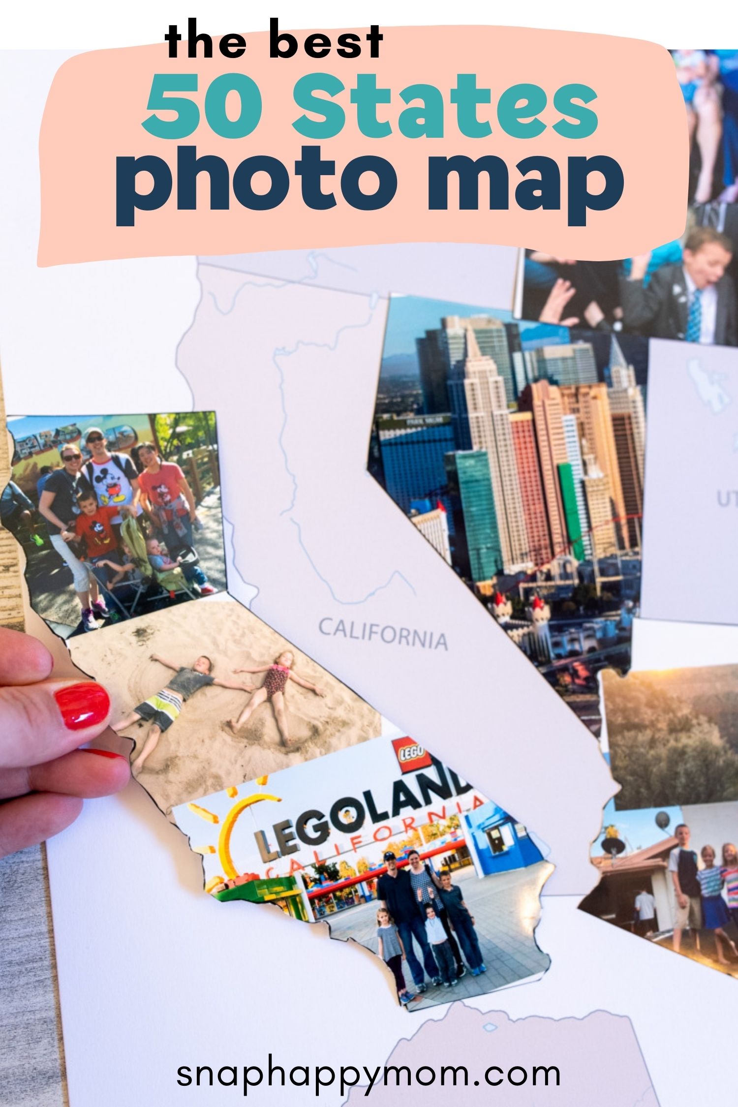 A 50 States Photo Map: The Best Way To Display Your Travel Adventures ...