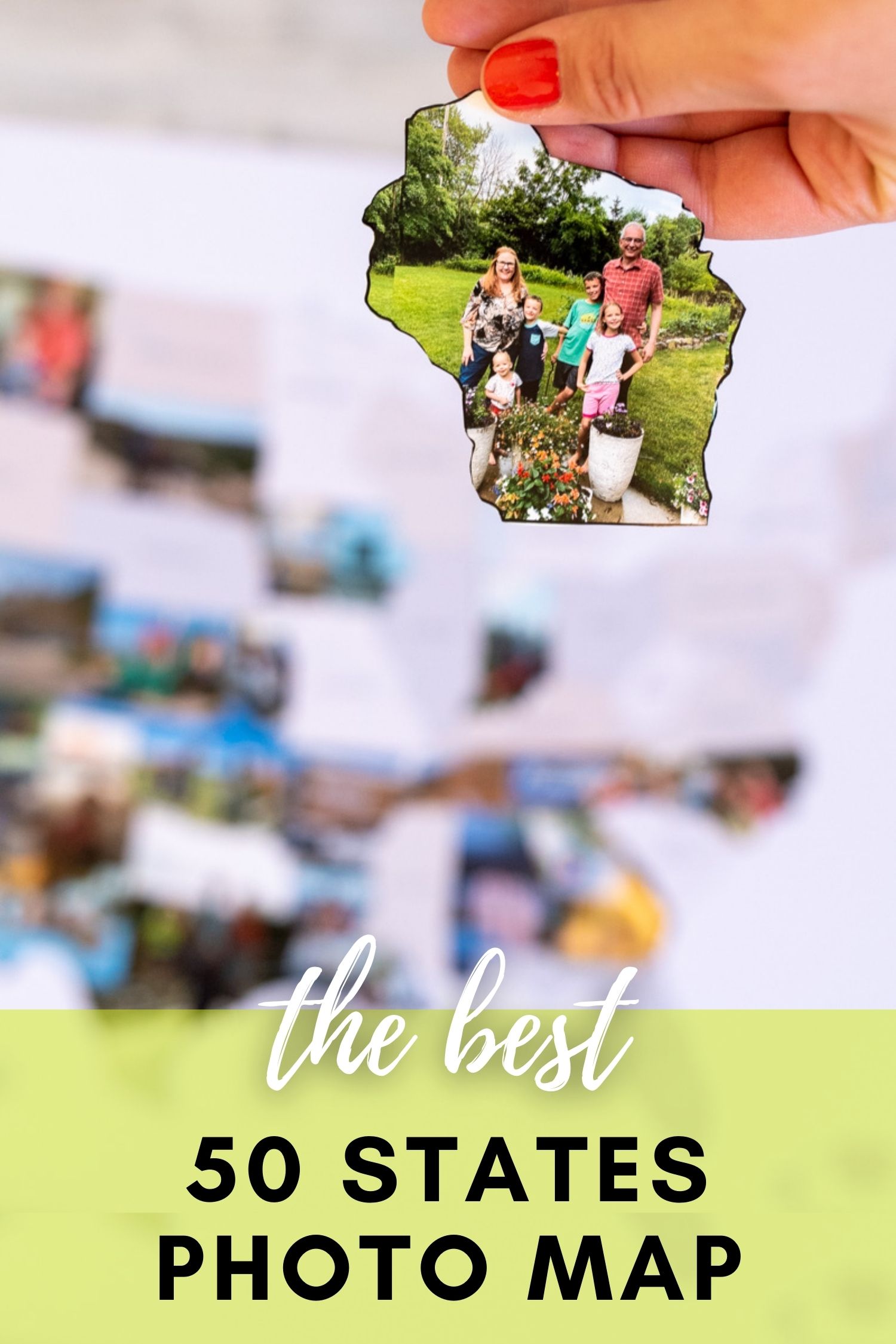 A 50 States Photo Map: The Best Way To Display Your Travel Adventures ...