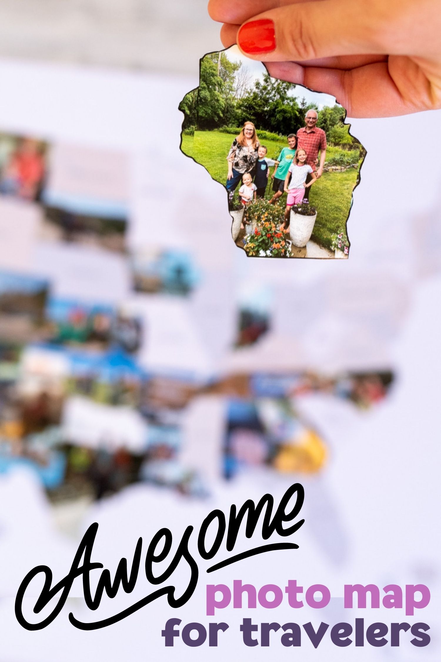 A 50 States Photo Map: The Best Way To Display Your Travel Adventures ...