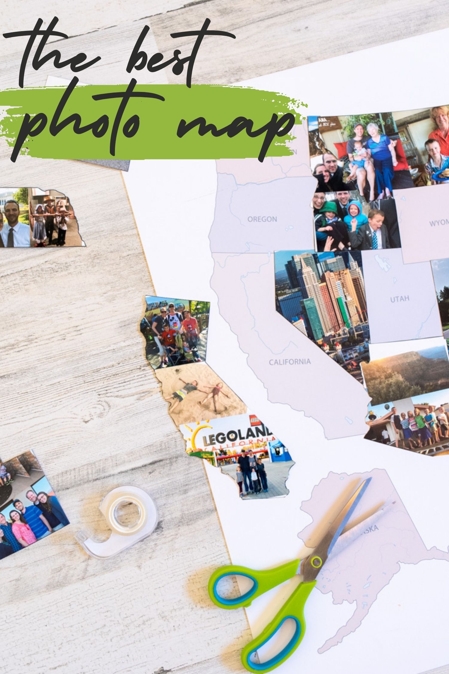 A 50 States Photo Map: The Best Way To Display Your Travel Adventures ...