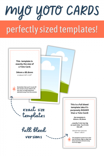 The Easiest Way to Design Custom Yoto Card Labels - Using MYO Card ...