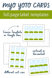The Easiest Way to Design Custom Yoto Card Labels - Using MYO Card ...