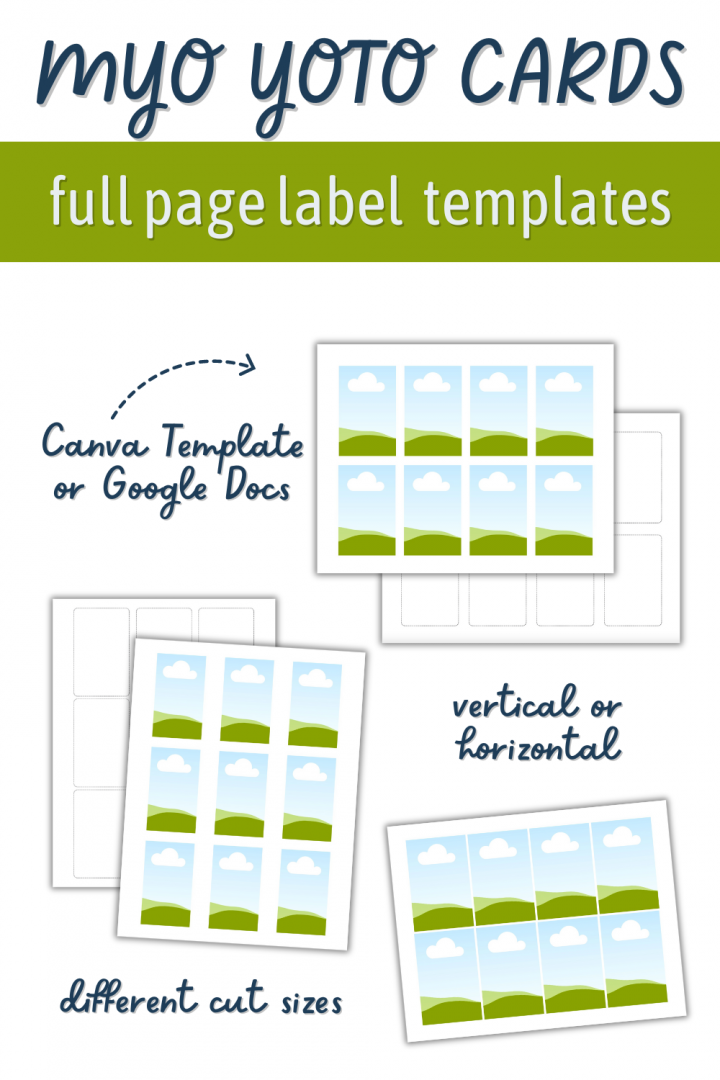 The Easiest Way to Design Custom Yoto Card Labels - Using MYO Card ...