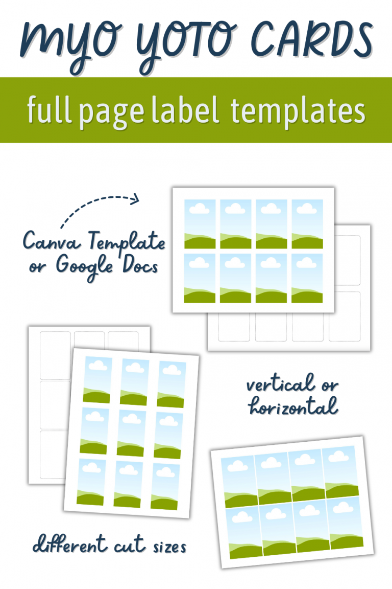 The Easiest Way to Design Custom Yoto Card Labels - Using MYO Card ...