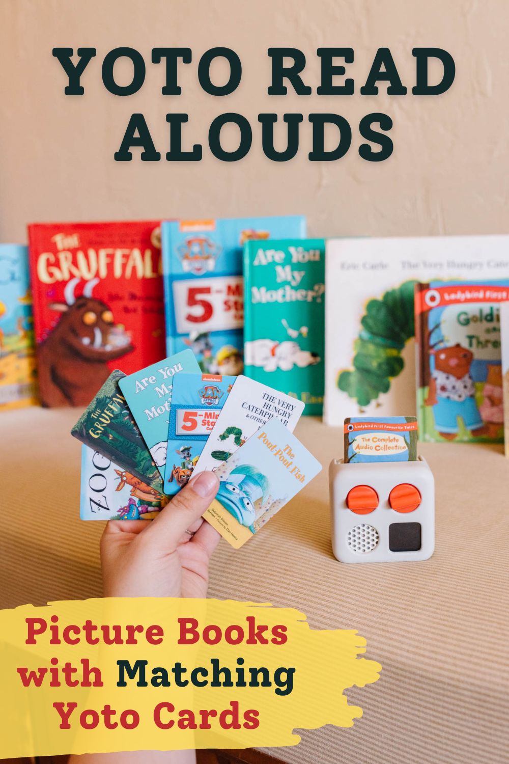 Yoto Cards That Have Matching Read Aloud Books [and which ones have ...