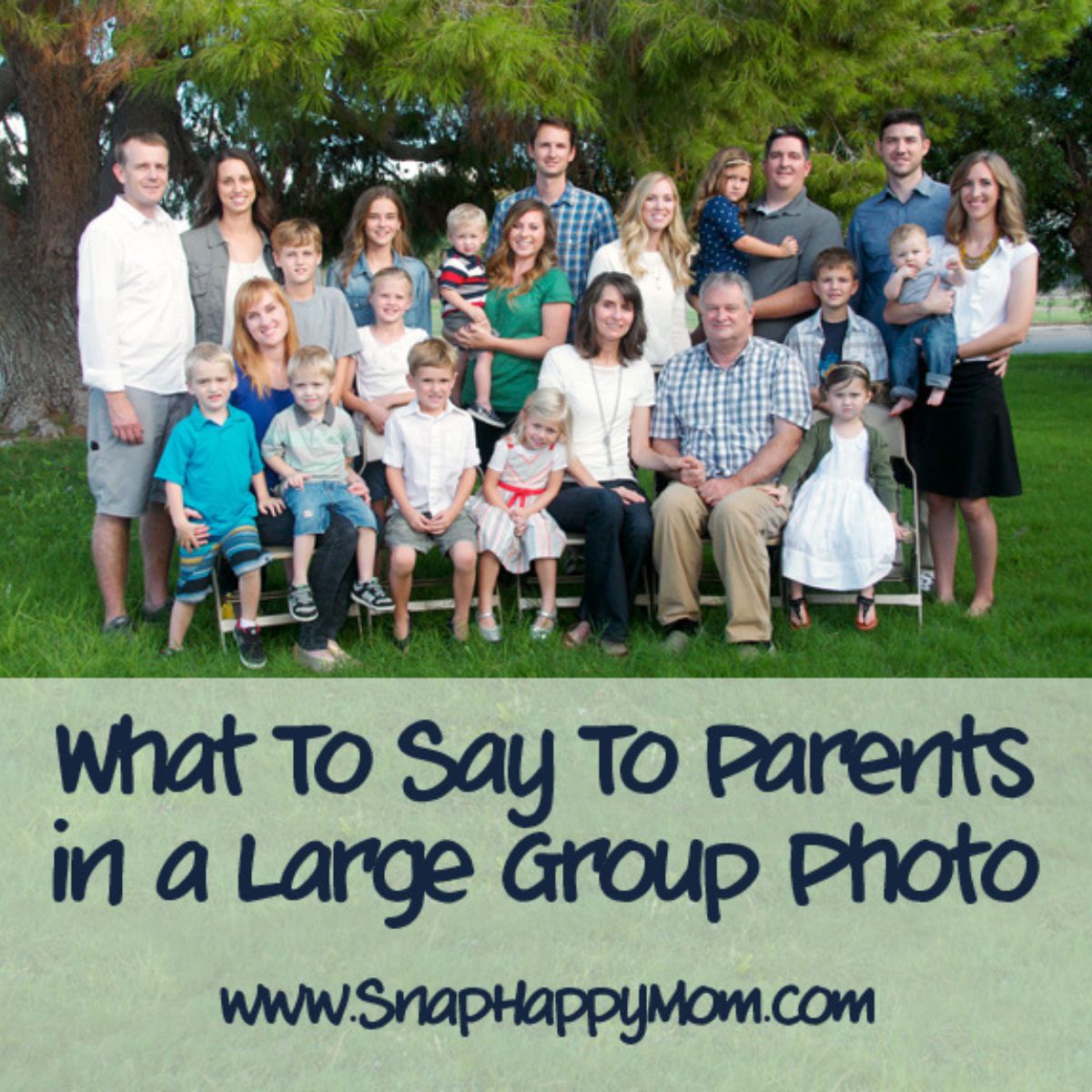 3 Tips for Taking Photos of Large Groups - Snap Happy Mom