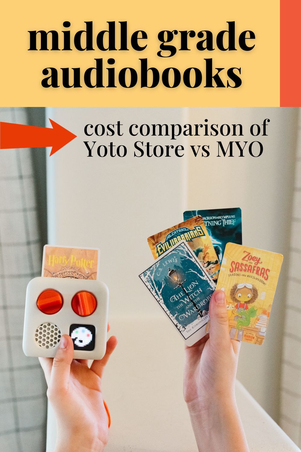 Where to Get Middle-Grade & Young Adult Audiobooks for Yoto Cards [Cost ...